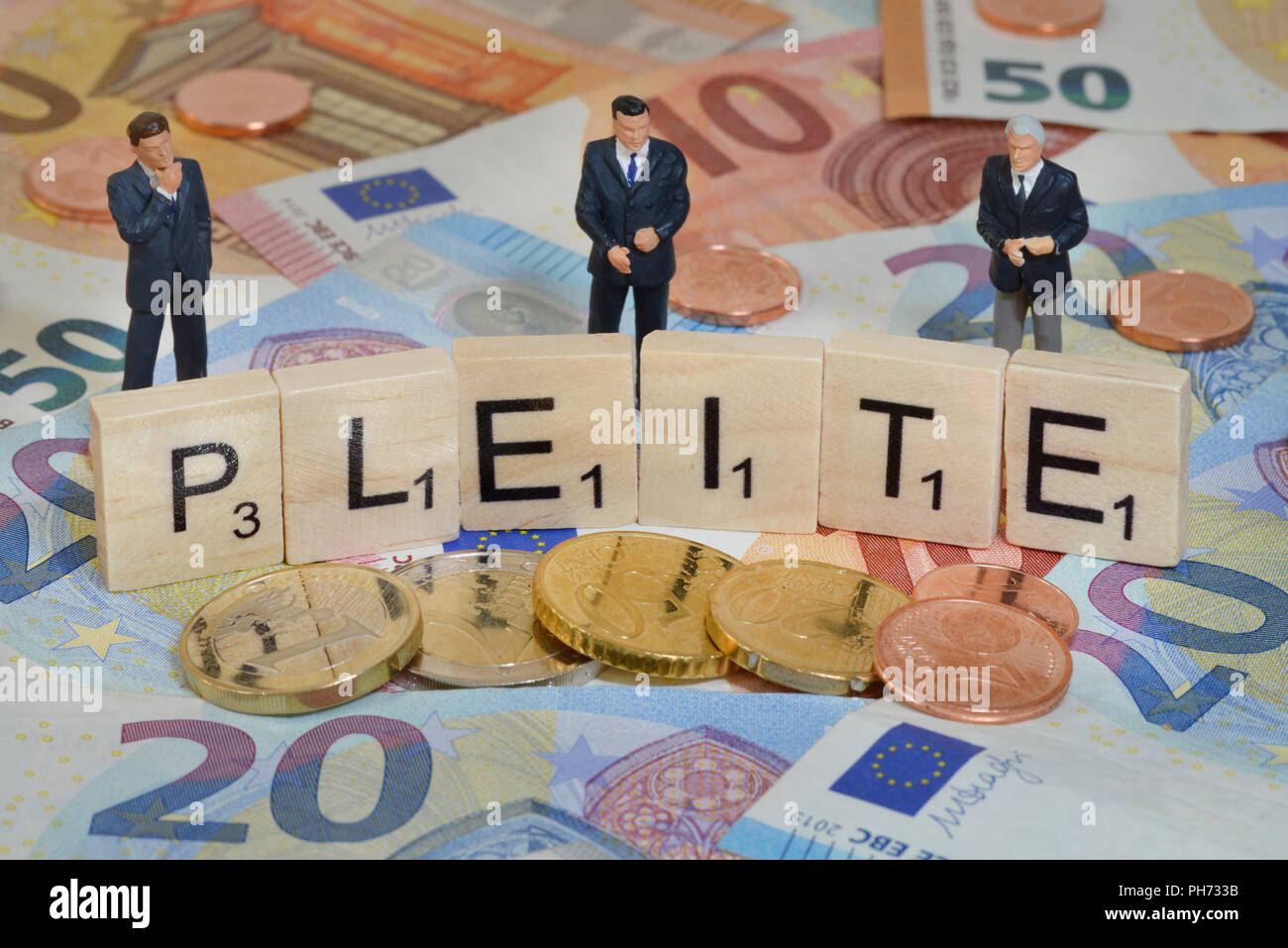 Pleite hi-res stock photography and images - Alamy