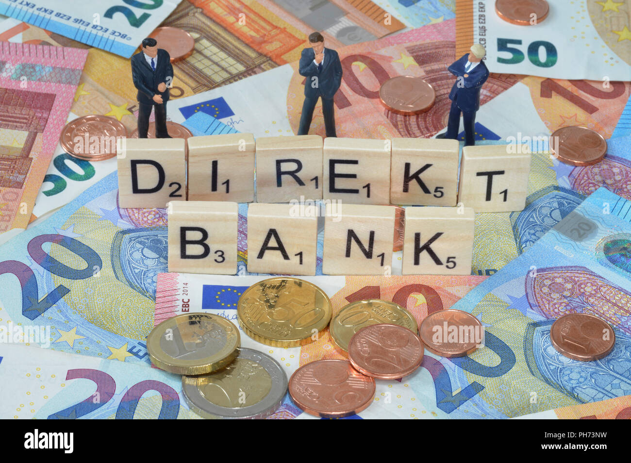 Symbolfoto Wirtschaftsbegriff Direktbank Stock Photo - Alamy