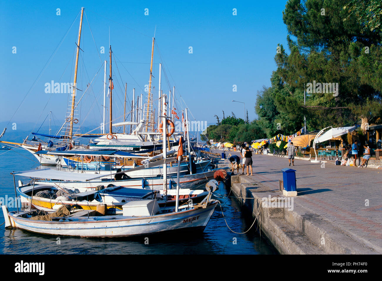 Turkey fethiye harbour hi-res stock photography and images - Alamy