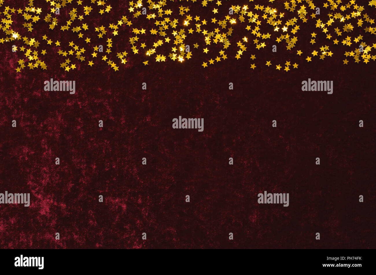 Golden stars on red hi-res stock photography and images - Alamy