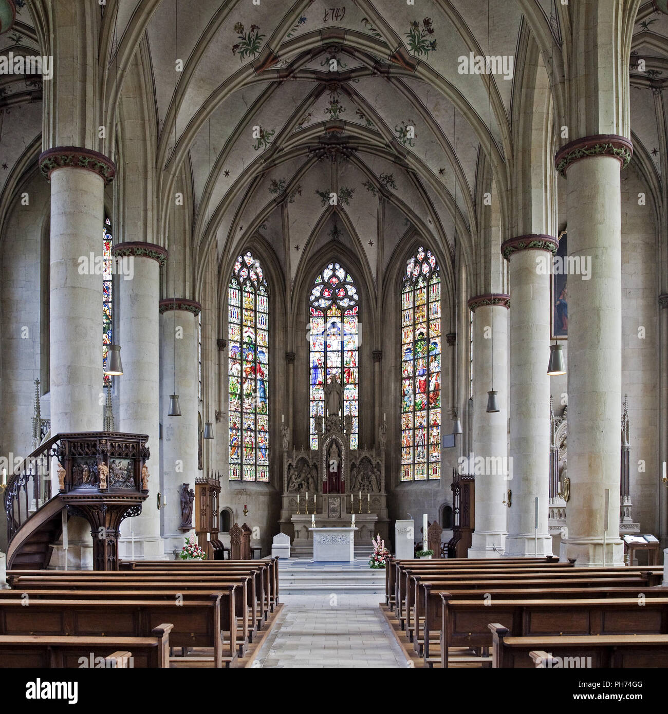 Germany church interior hi-res stock photography and images - Alamy