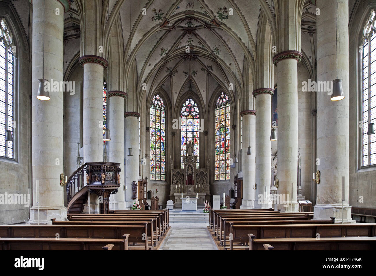 Germany church interior hi-res stock photography and images - Alamy