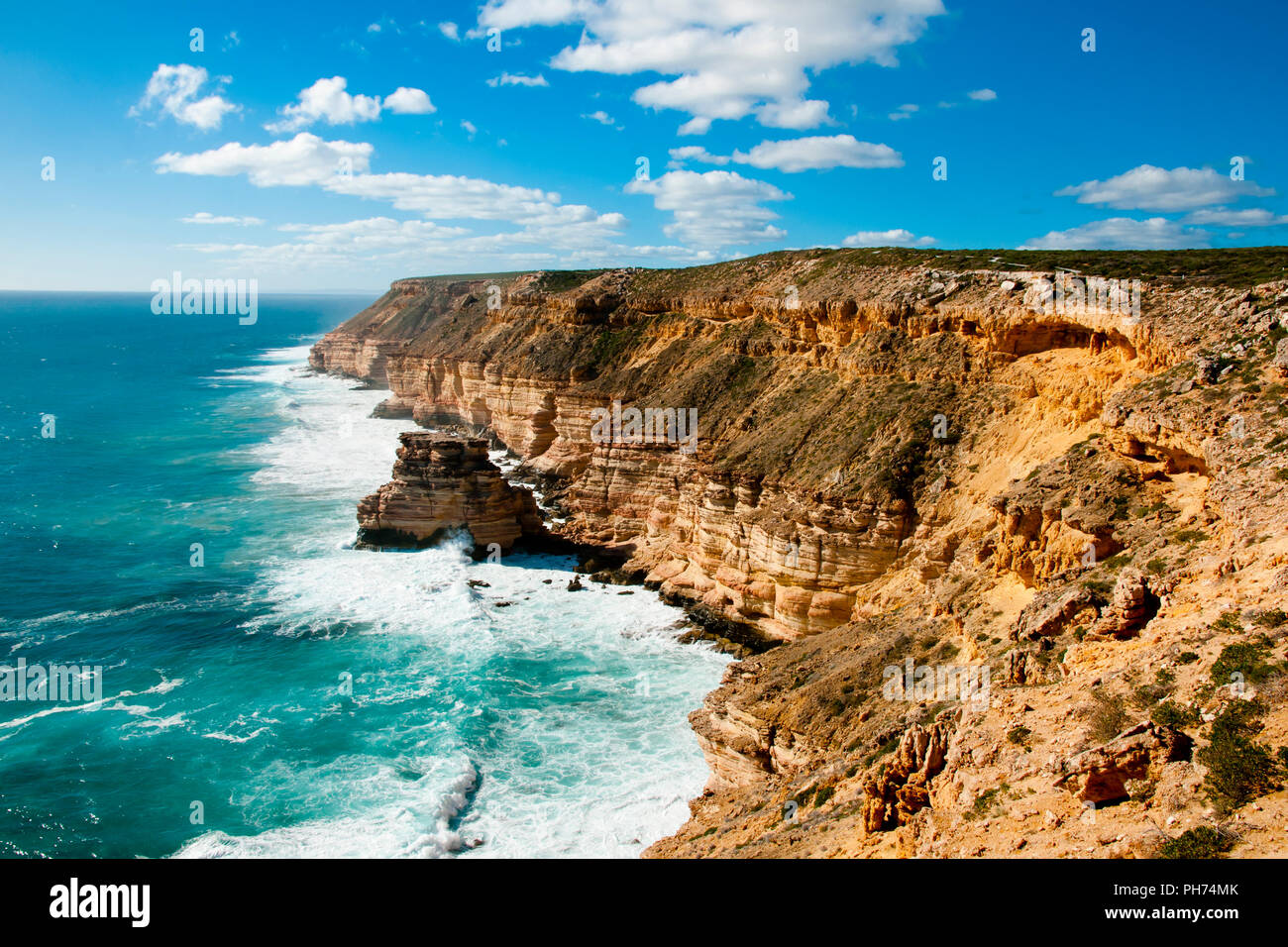 Island Rock - Kalbarri National Park - Australia Stock Photo - Alamy