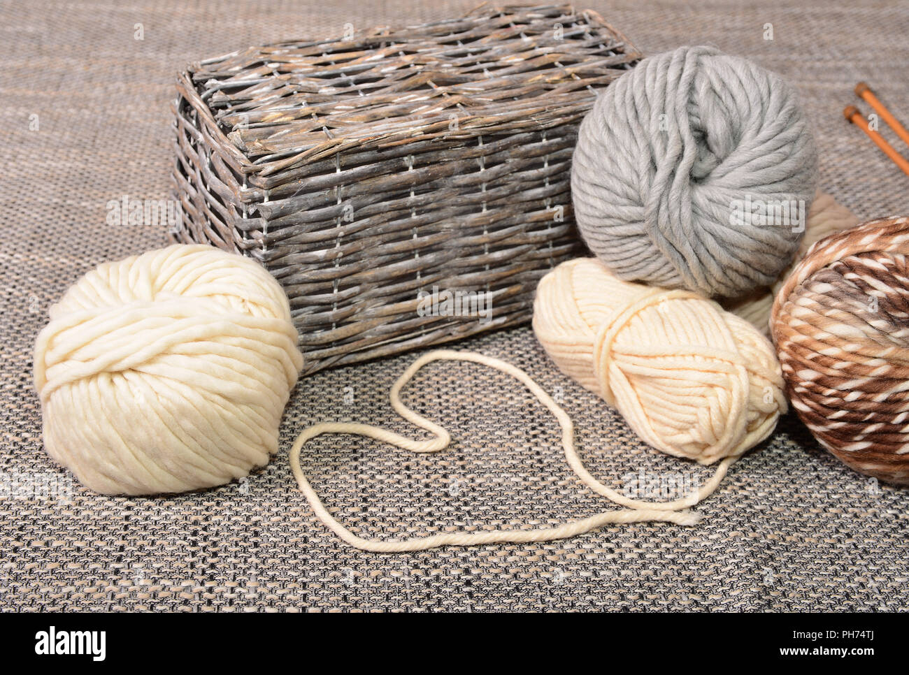 handmade knit wool Stock Photo - Alamy