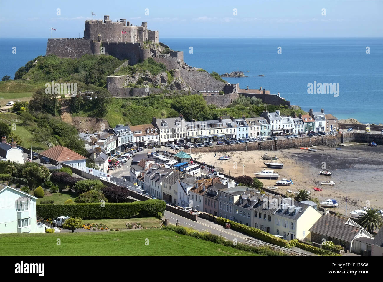 Mont orgueil hi-res stock photography and images - Alamy