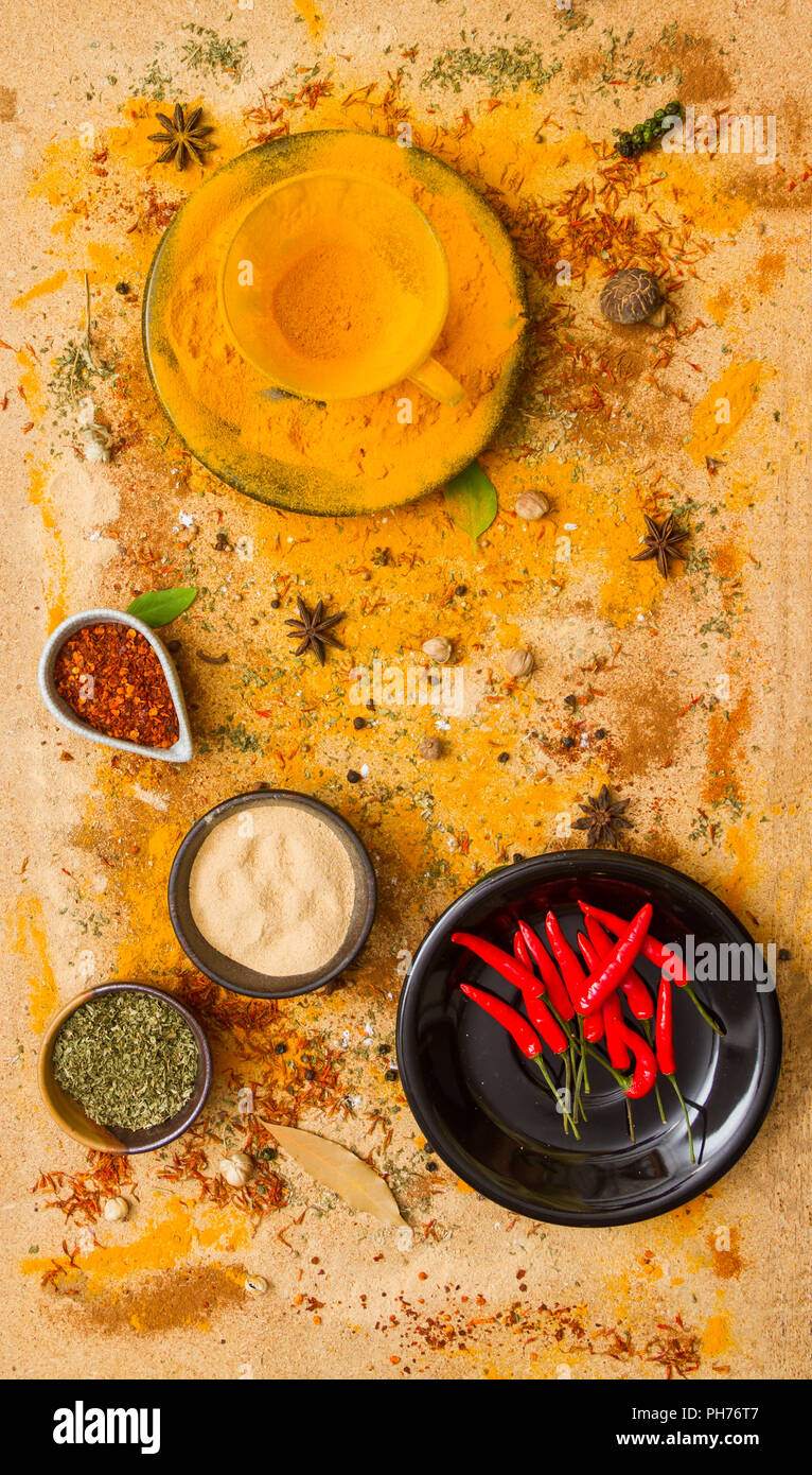 Brown herb hi-res stock photography and images - Alamy