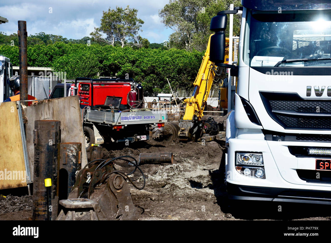 At work site hi-res stock photography and images - Alamy