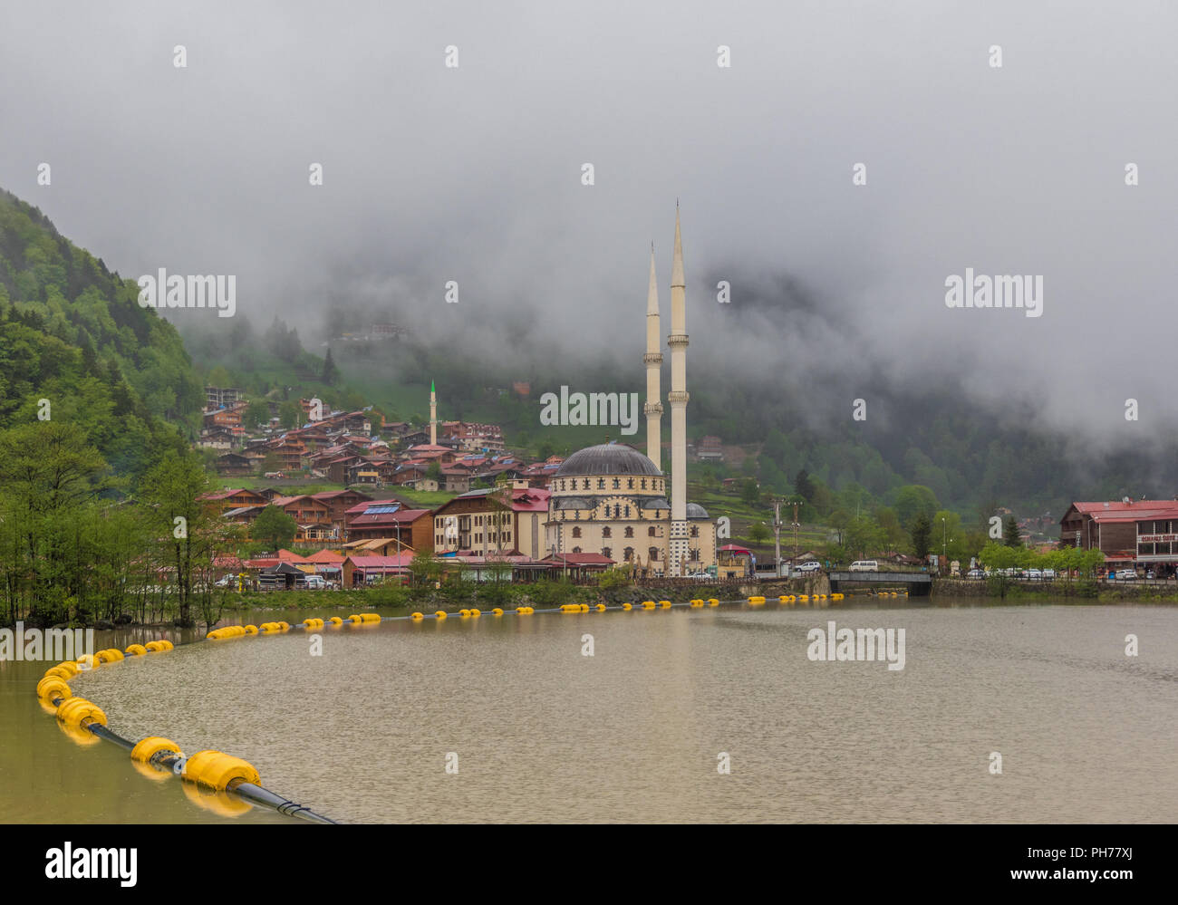 Uzungol, Turkey - located close to the Firtina Valley, the Uzungol lake ...