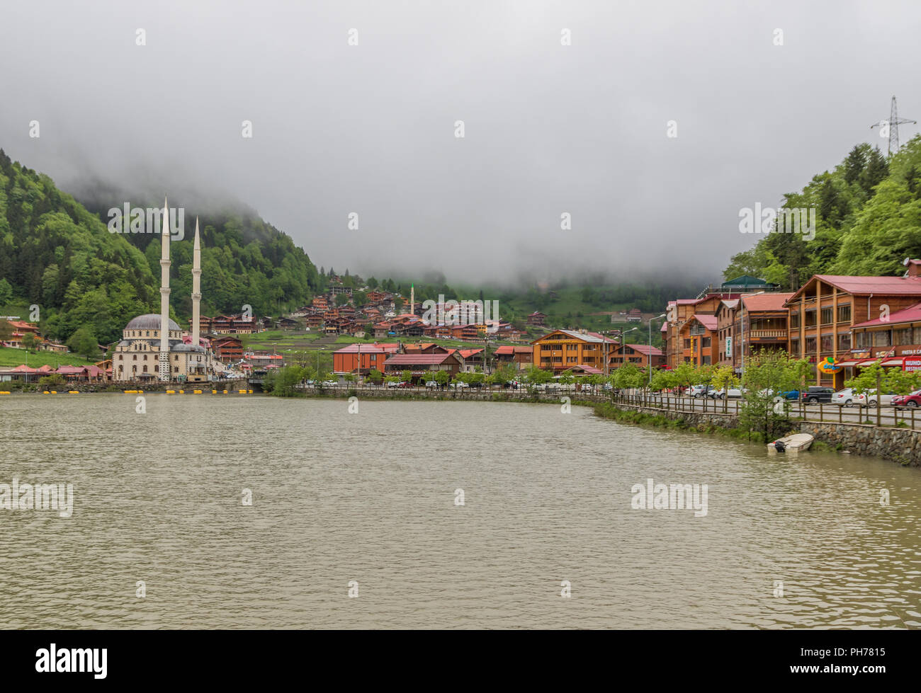 Uzungol, Turkey - located close to the Firtina Valley, the Uzungol lake ...