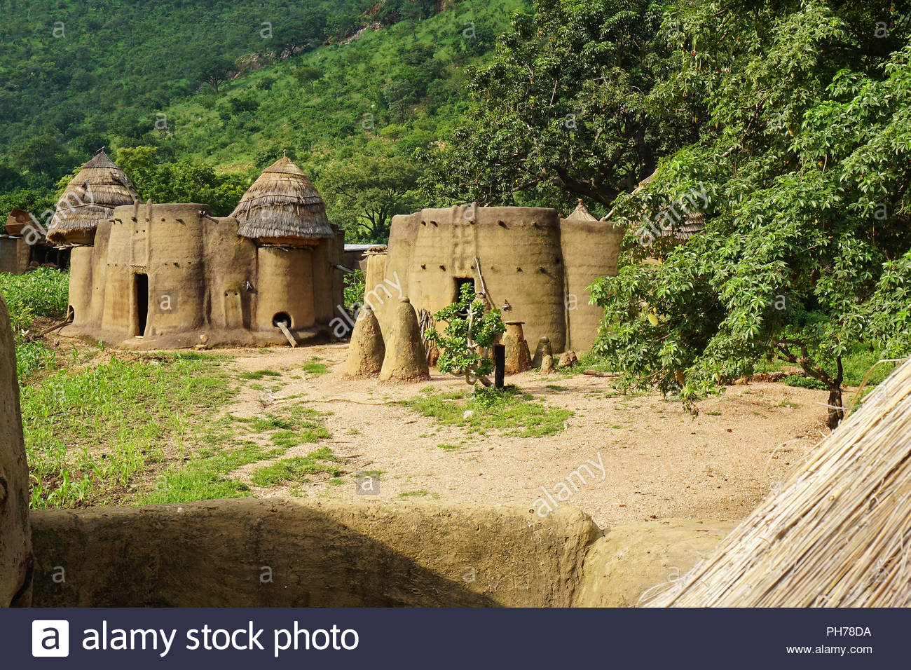 Village Of Somba Tribe Stock Photos & Village Of Somba Tribe Stock ...