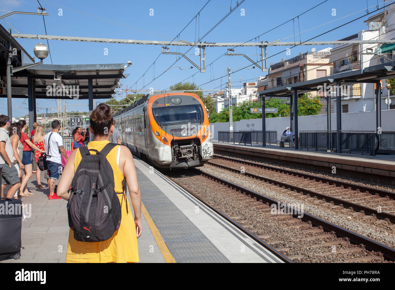 Sitges station hi-res stock photography and images - Alamy