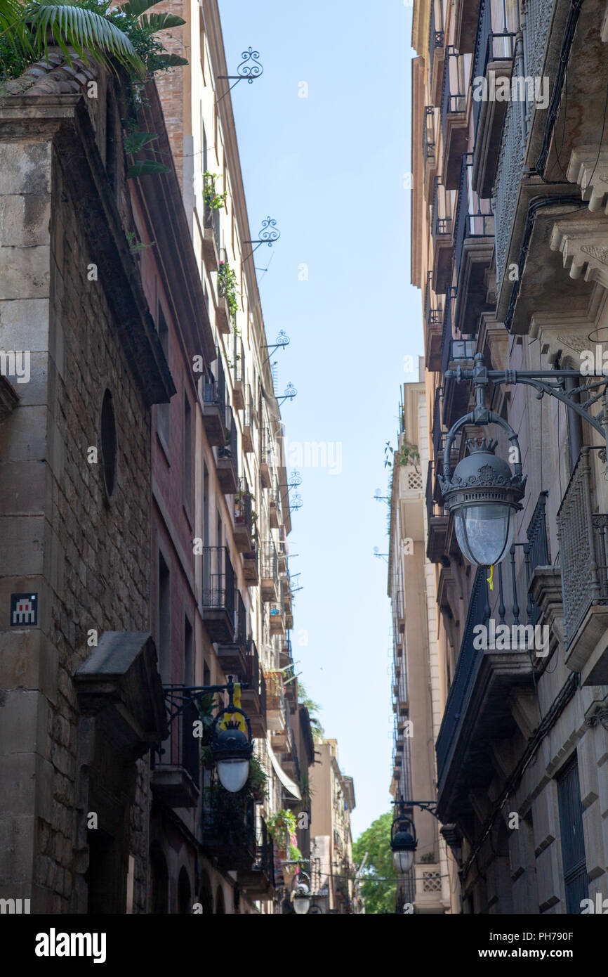 Narrow avenue hi-res stock photography and images - Alamy