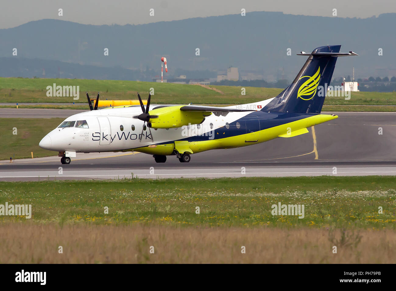 Wien airlines airplane hi-res stock photography and images - Alamy