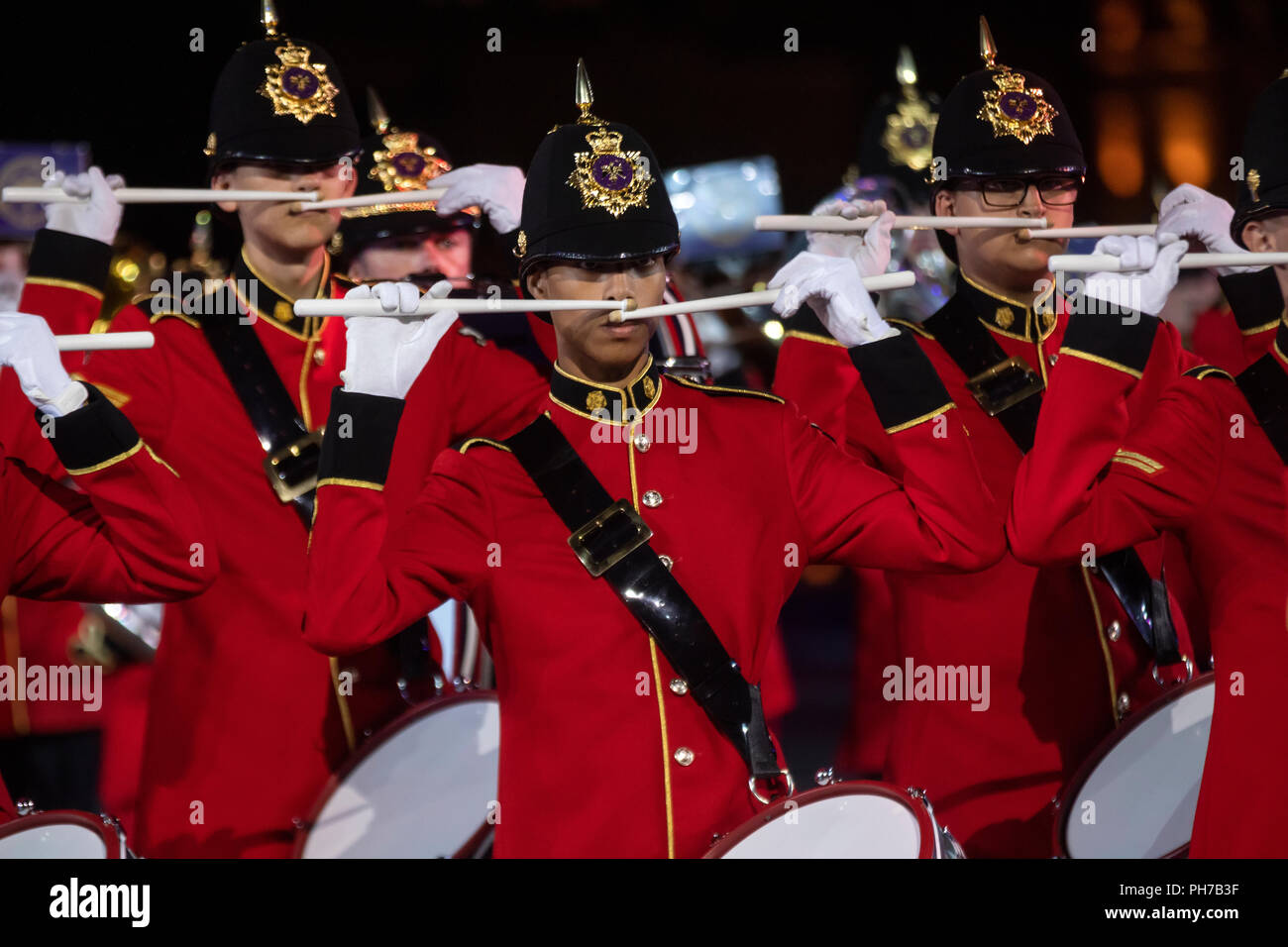 Moscow, Russia. 30th August 2018. Members of the Brentwood Imperial ...