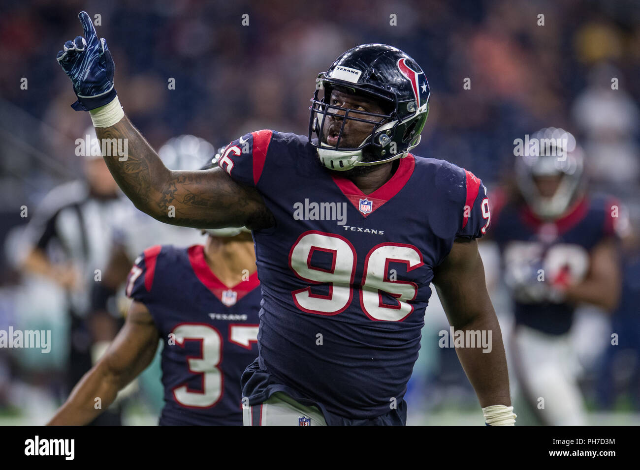 Houston, USA. 30th Aug 2018. August 30, 2018: Houston Texans nose ...