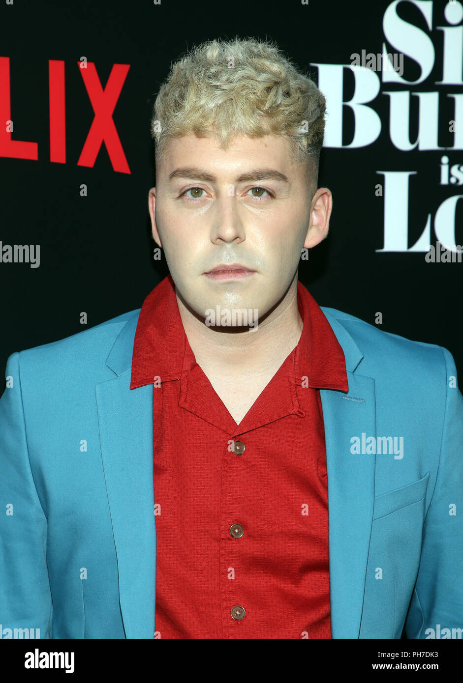 Hollywood, California, USA. 30th Aug, 2018. Brett McLaughlin, at ...