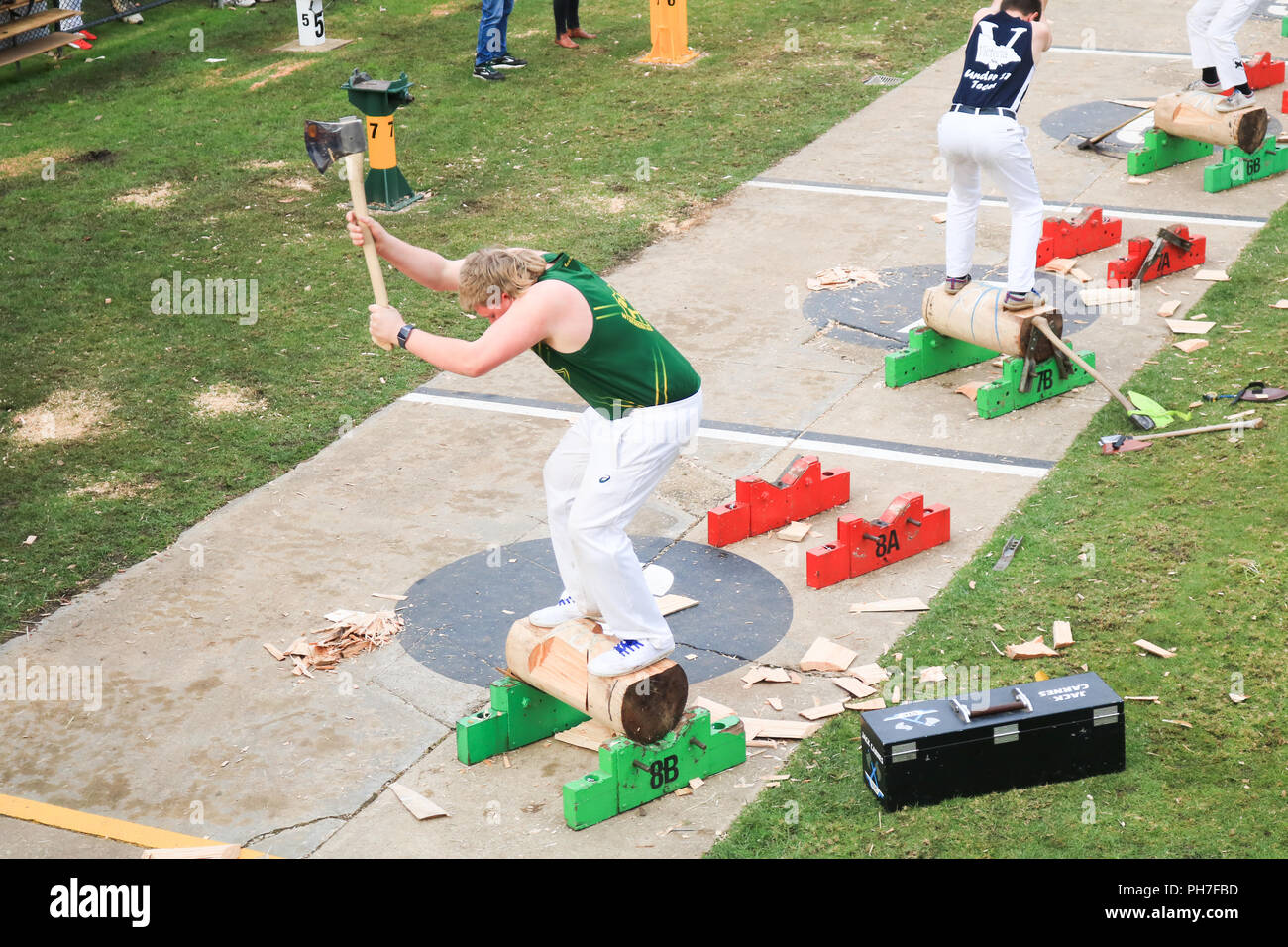 Wood Chopping Competition High Resolution Stock Photography and Images ...