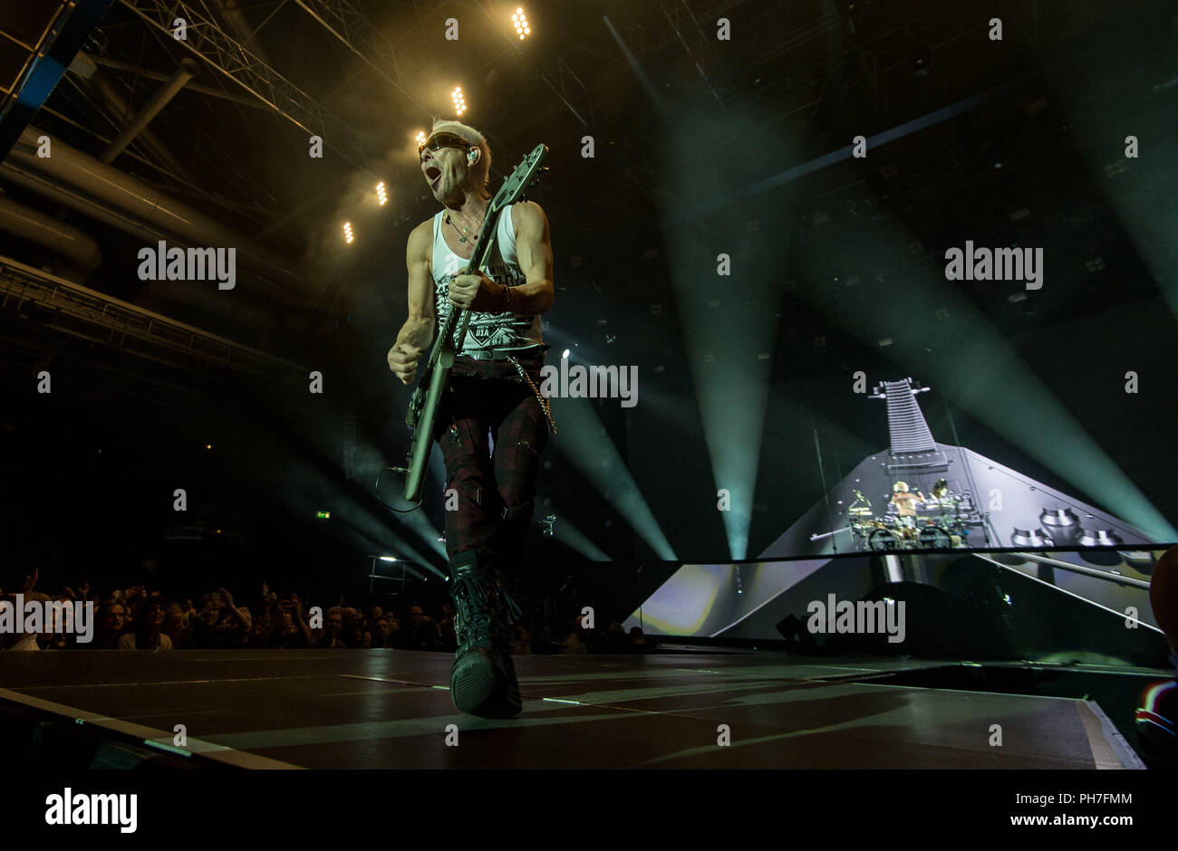 Stuttgart, Germany. 14th Mar, 2016. The rock band Scorpions with ...