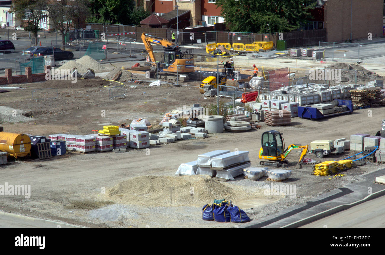 Uk construction sector activity hi-res stock photography and images - Alamy