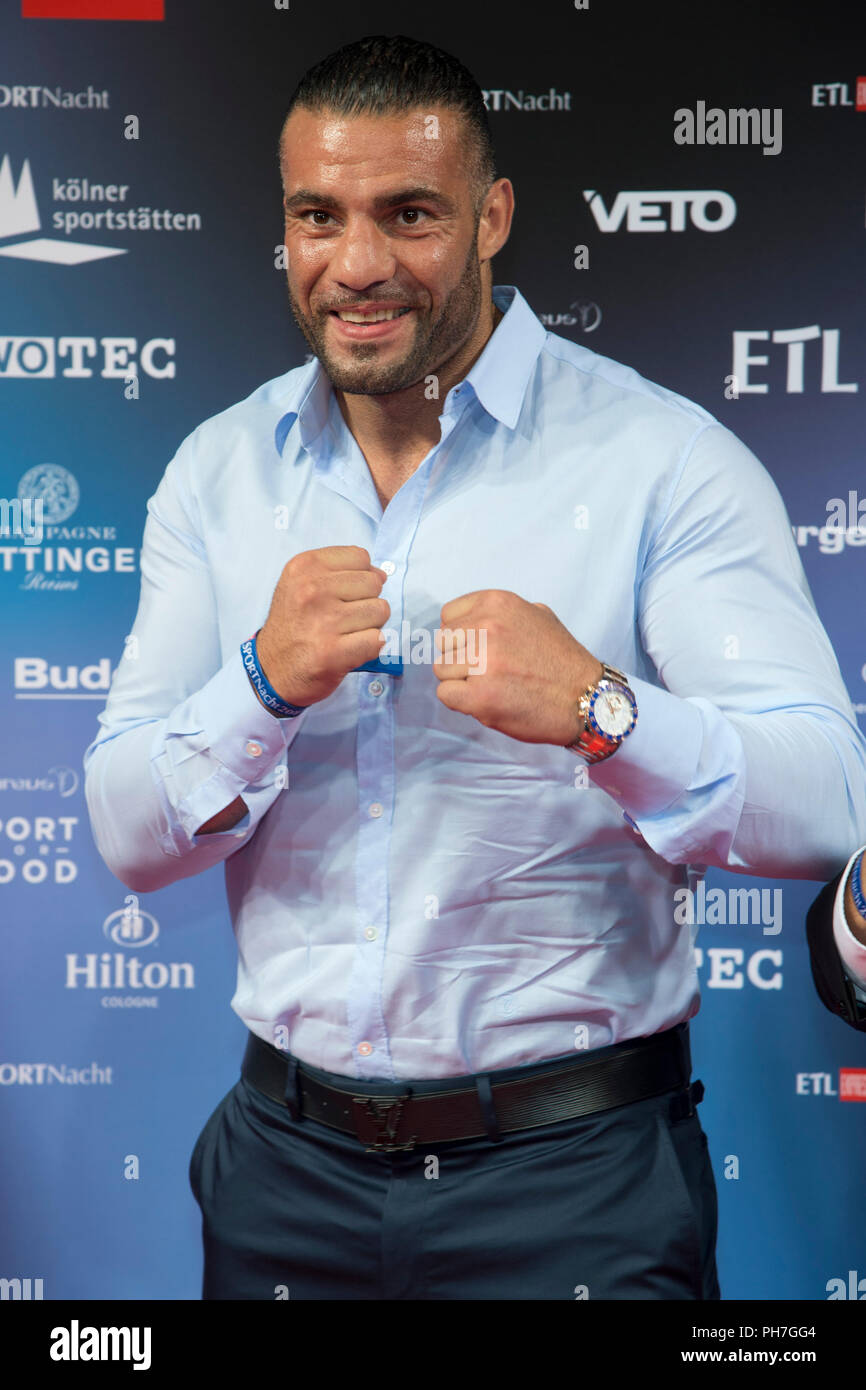 Cologne, Deutschland. 29th Aug, 2018. Manuel CHARR, Boxer Red Carpet ...