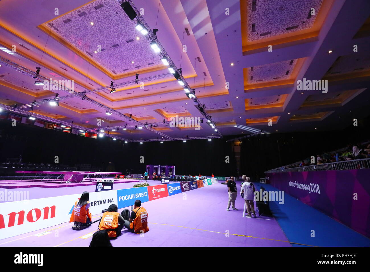 Jakarta, Indonesia. 30th Aug, 2018. General view Gymnastics ...
