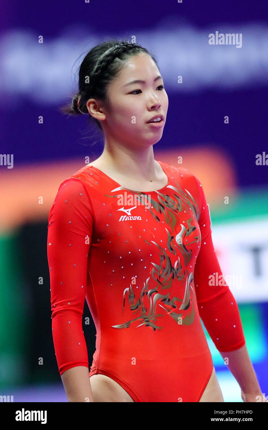 Jakarta, Indonesia. 30th Aug, 2018. Megu Uyama (JPN) Gymnastics ...