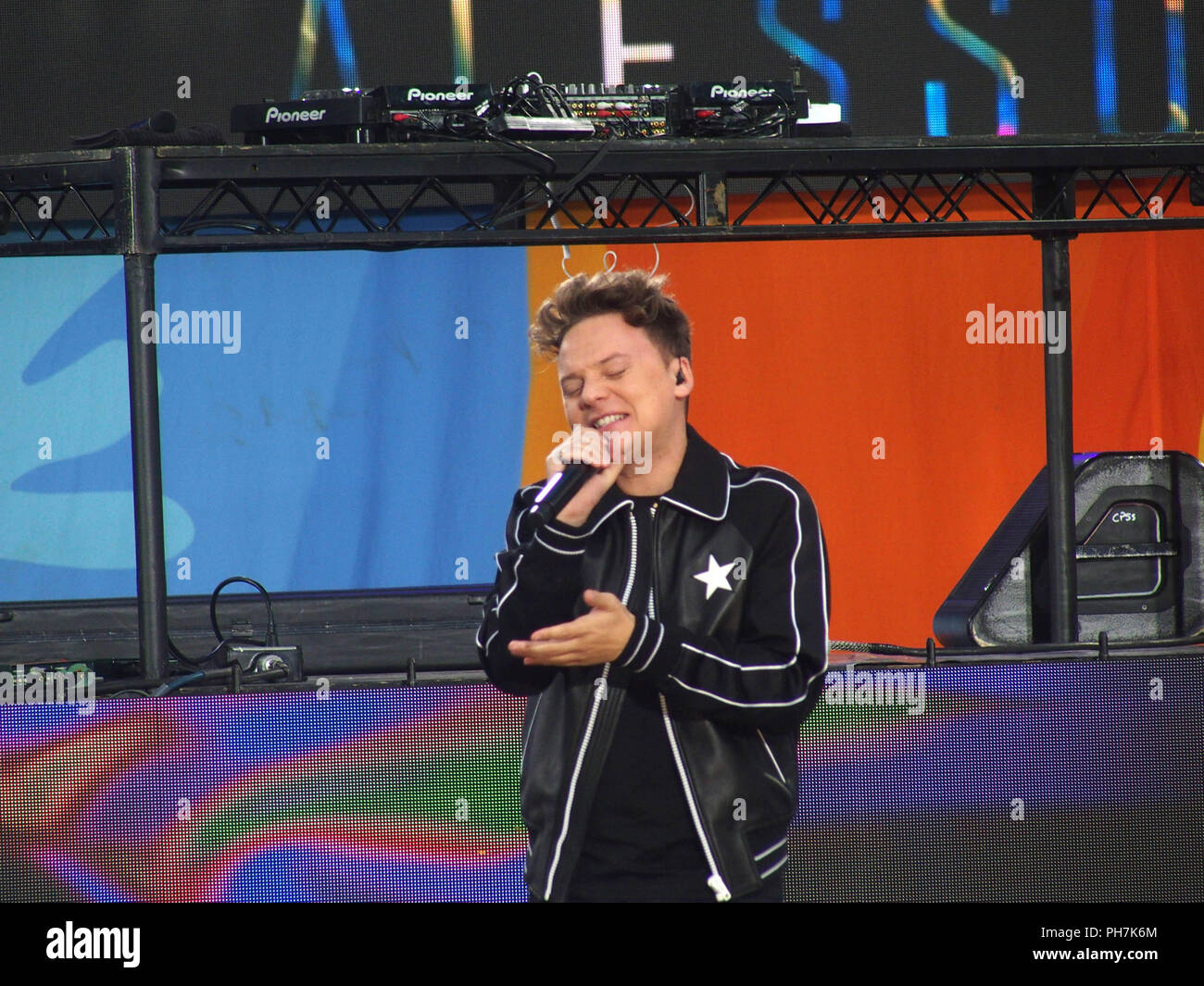 New York, New York, USA. 31st Aug, 2018. Alesso performs in New York's ...