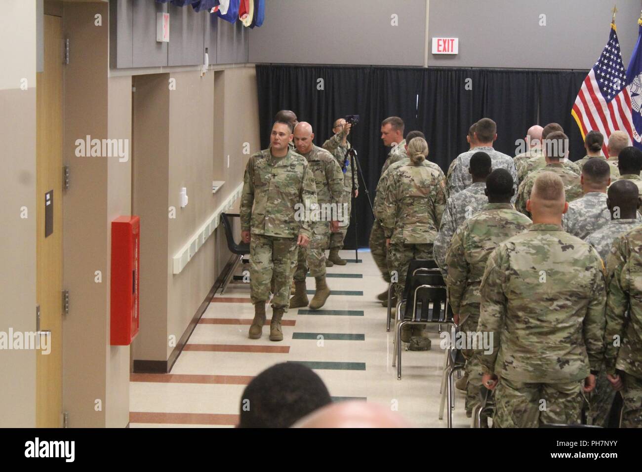 Students and staff at the Fort McCoy Noncommissioned Officer (NCO ...