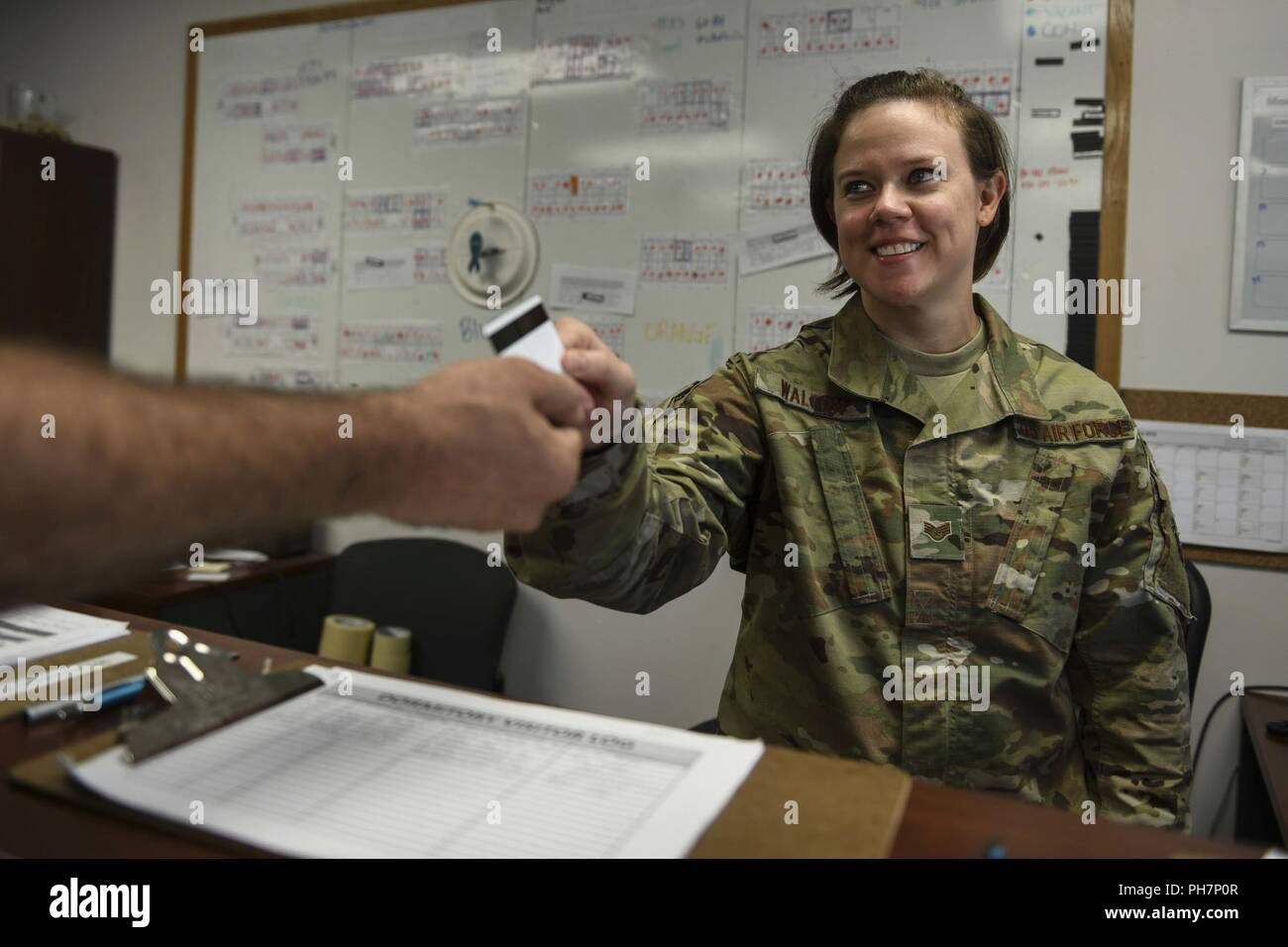 Airman dorm leader hi-res stock photography and images - Alamy