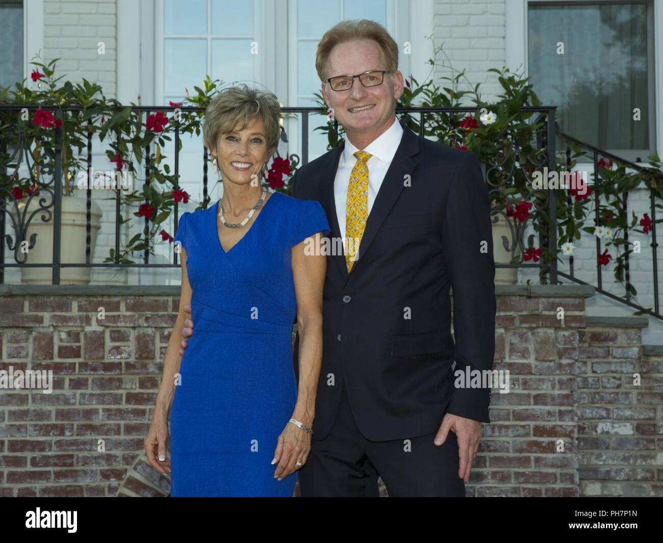 The Honorable Thomas B. Modly, under secretary of the Navy, poses for a ...