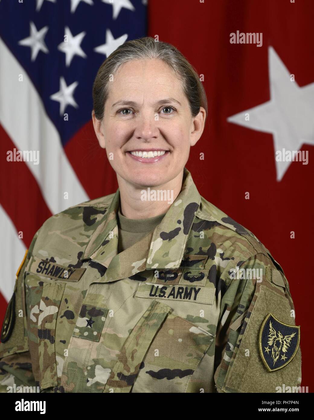 U.S. Army Brig. Gen. Jami Shawley, Command General of Army Reserve ...