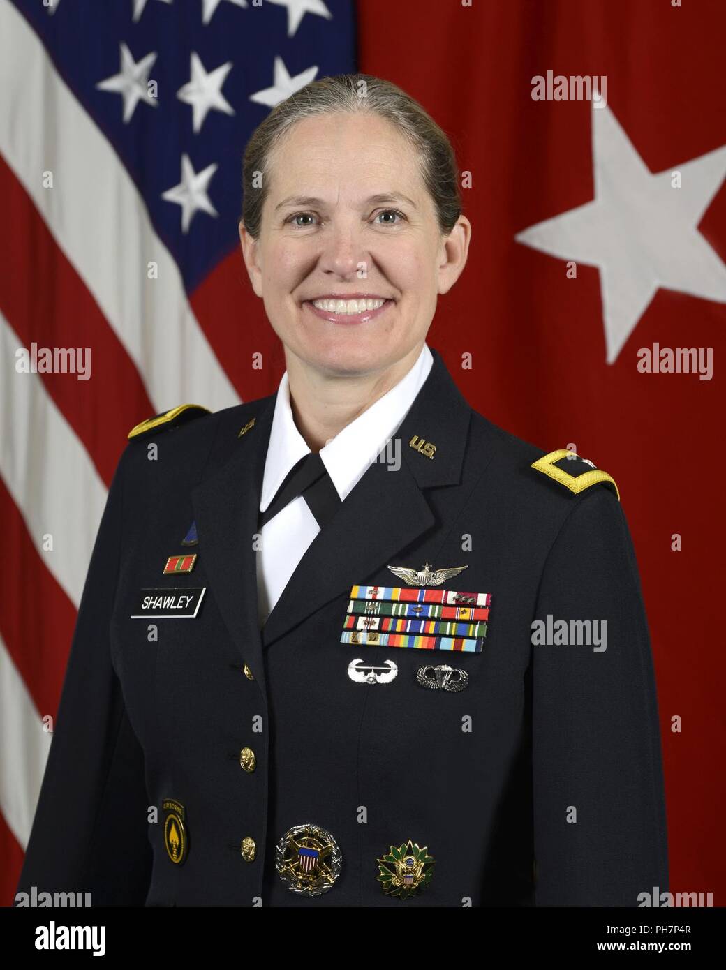 U.S. Army Brig. Gen. Jami Shawley, Command General of Army Reserve ...