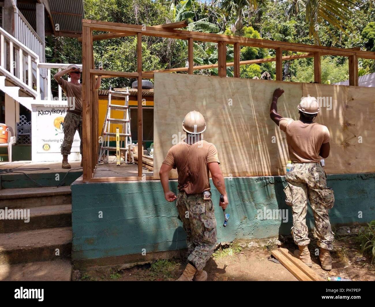 CHUUK, Federated States of Micronesia (June 19th, 2018) Seabees ...