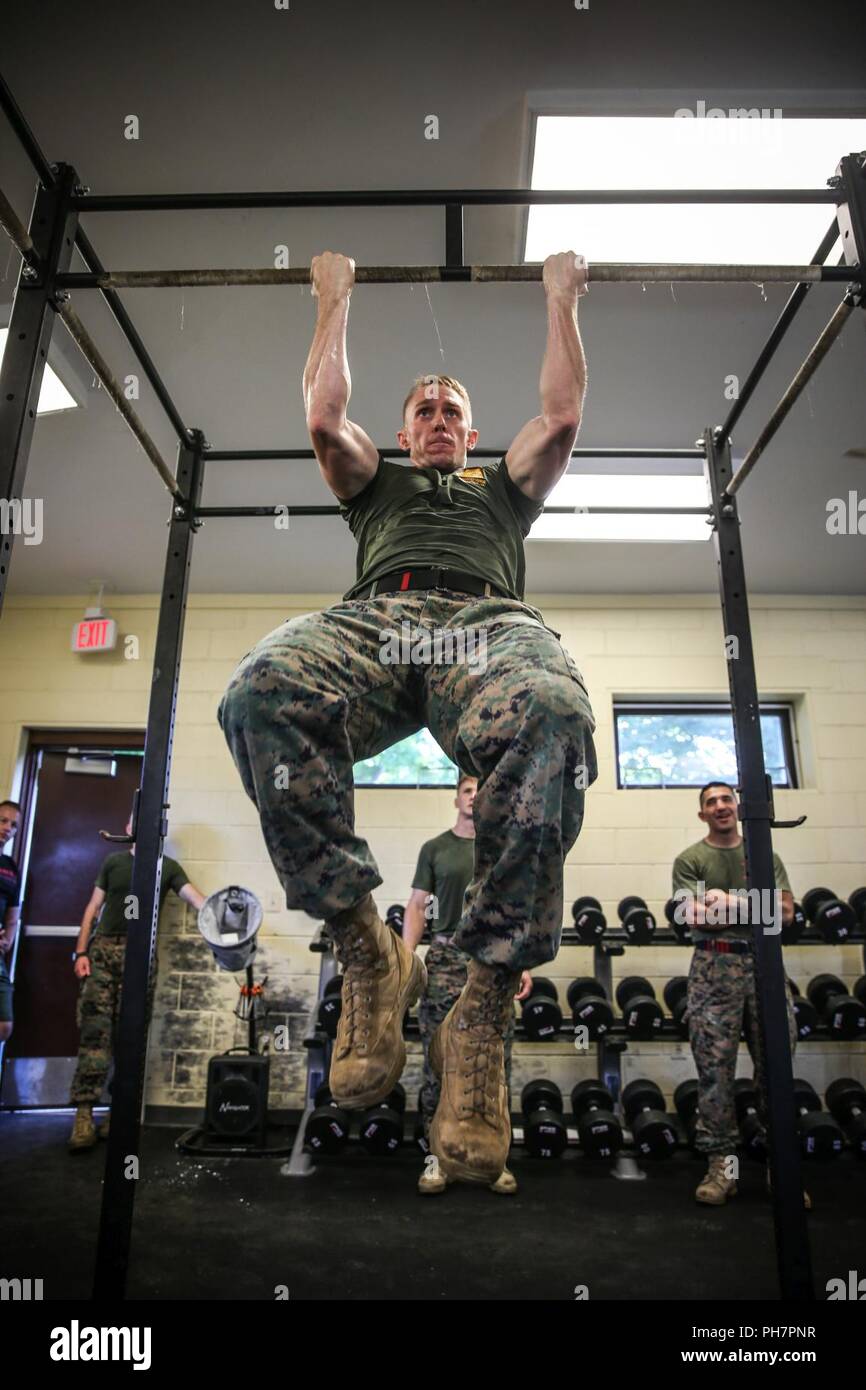 A U.S. Marine participates in the 2018 High Intensity Tactical Training ...