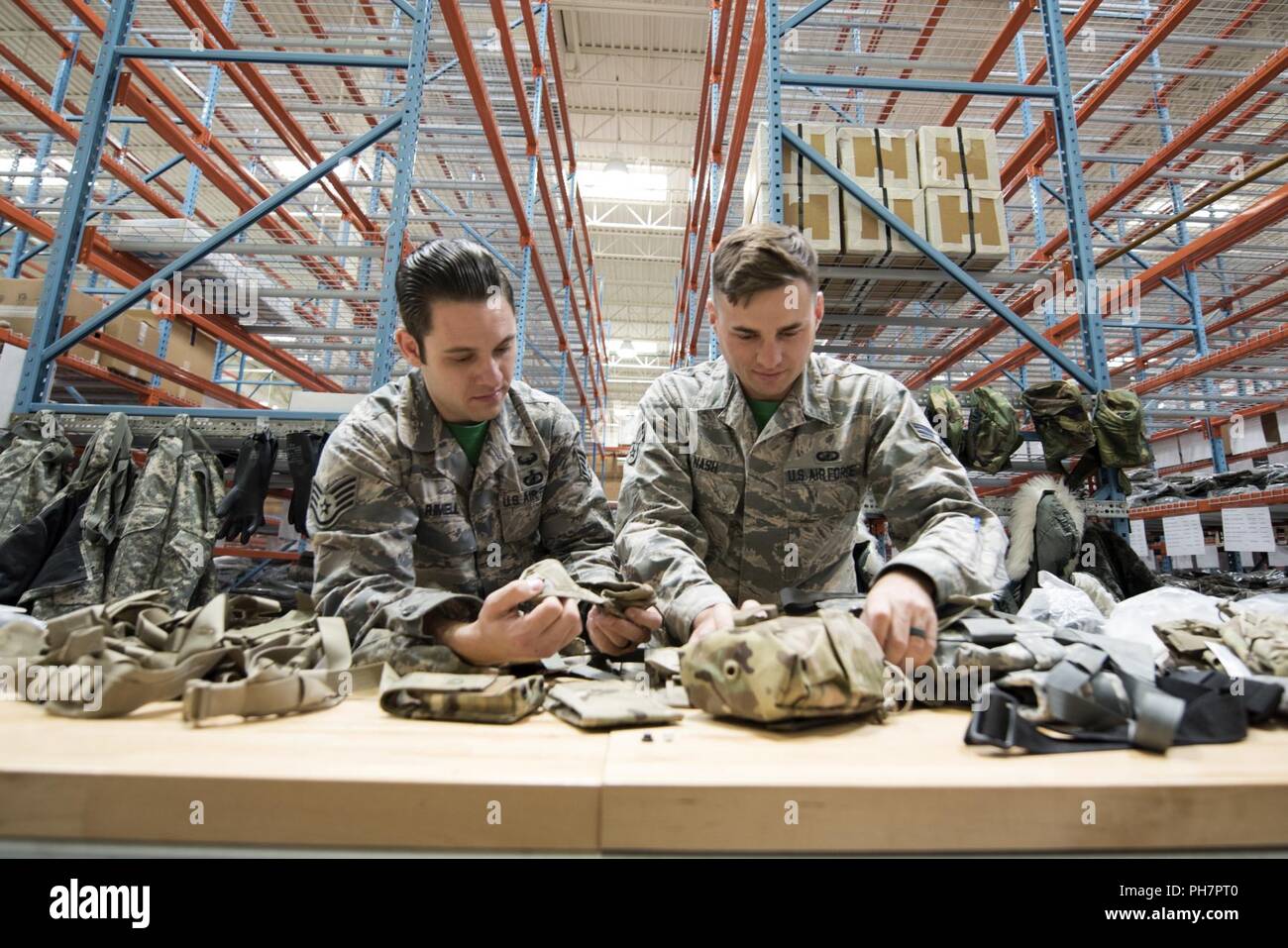 Staff Sgt. Lee Rimell, unit deployment manager with the 50th ...