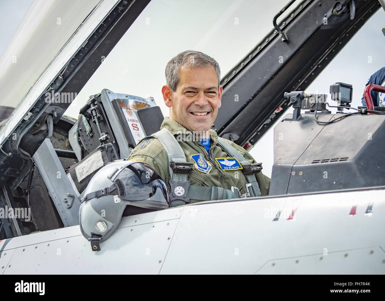 U.S. Air Force Lt. Gen. Kenneth S. Wilsbach, 11th Air Force commander ...