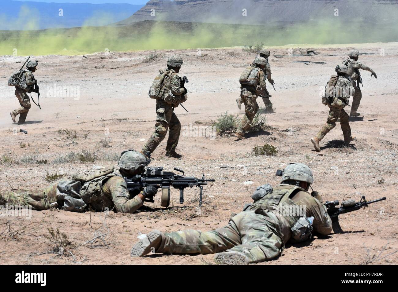 Soldiers assigned to Company A, 4th Battalion, 17th Infantry Regiment ...