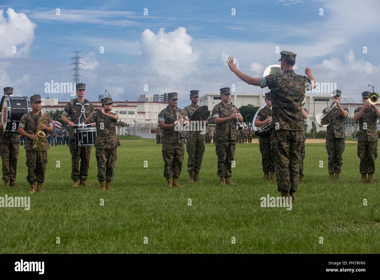 CAMP FOSTER, OKINAWA, Japan – The III Marine Expeditionary Force Band ...