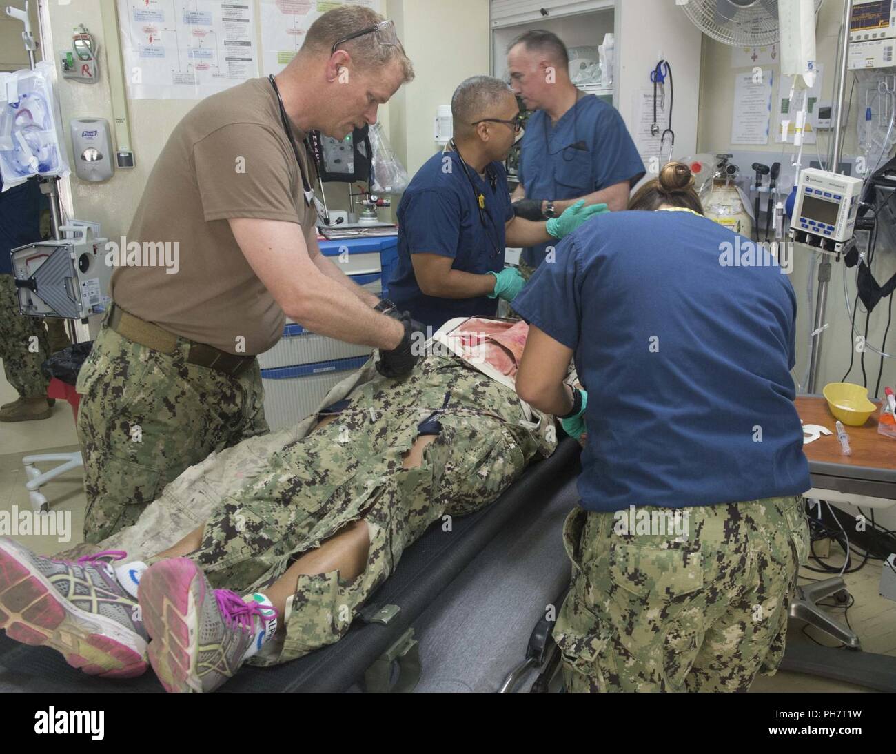 Expeditionary Medical Facility Emf High Resolution Stock Photography ...