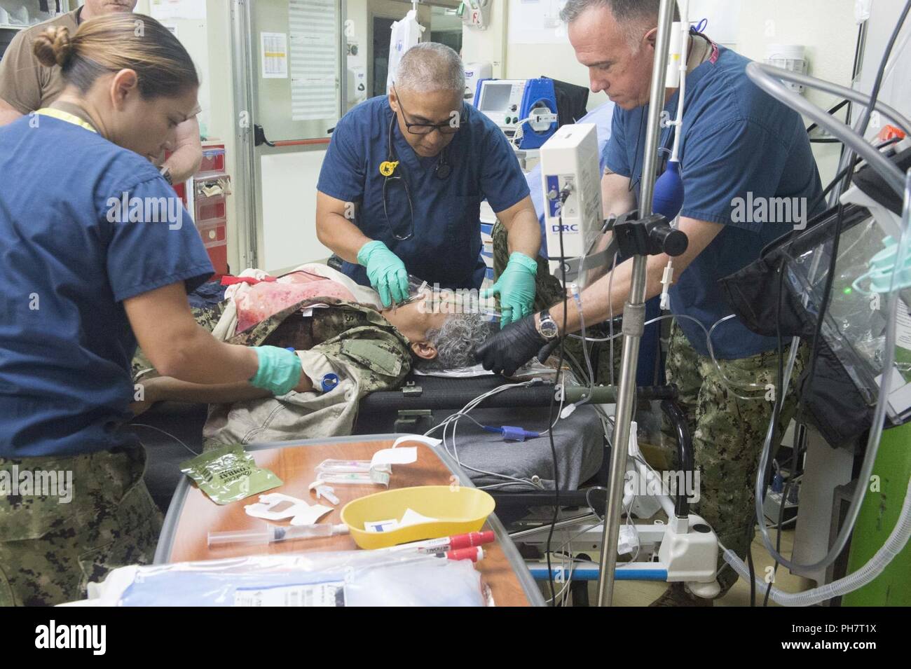 Expeditionary medical facility emf hi-res stock photography and images ...