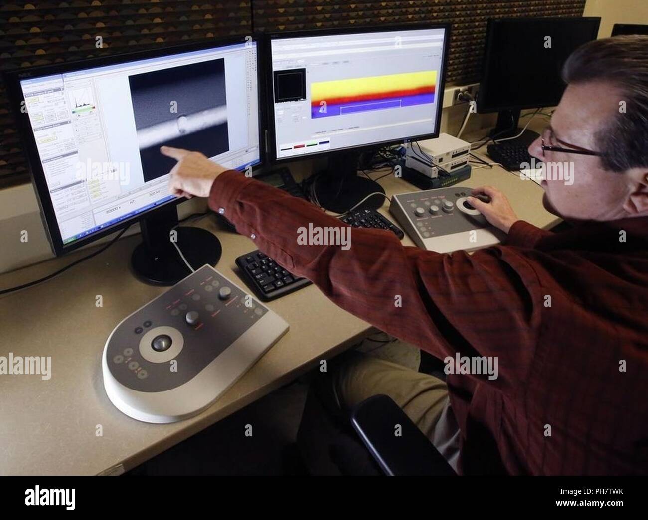 The Air Force Research Laboratory’s remote station allows access to ...