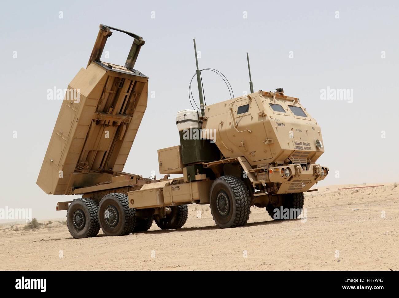 SOUTHWEST ASIA – A High Mobility Artillery Rocket System from Bravo ...