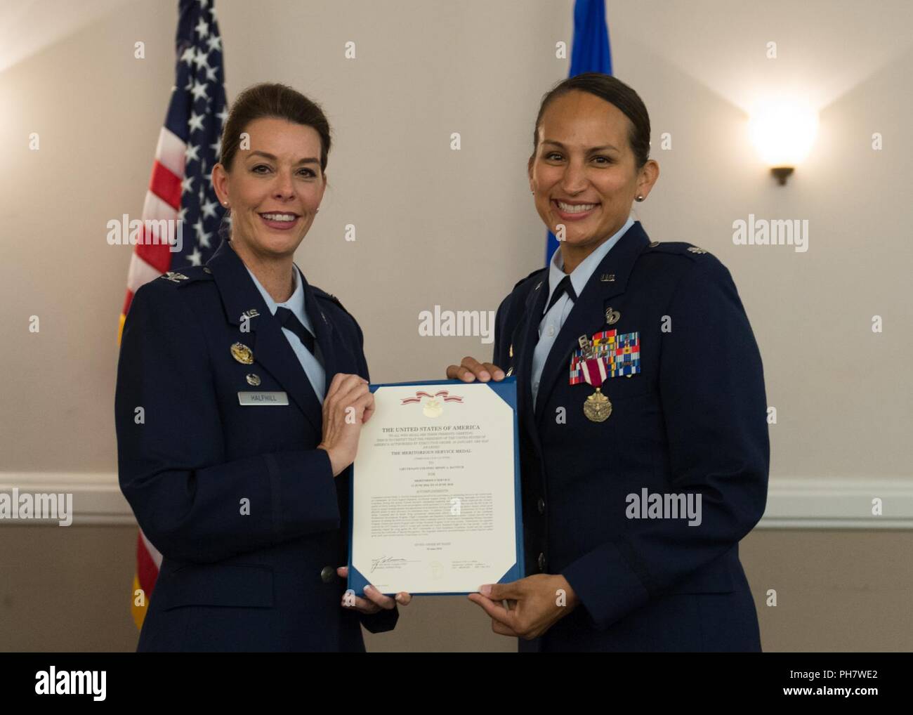 Maj. Ronnie Walden, 2nd Force Support Squadron commander, assumes ...