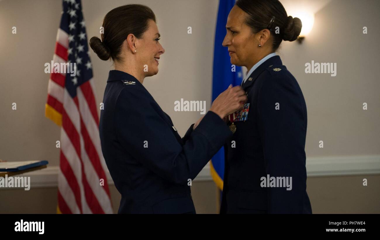 Maj. Ronnie Walden, 2nd Force Support Squadron commander, assumes ...
