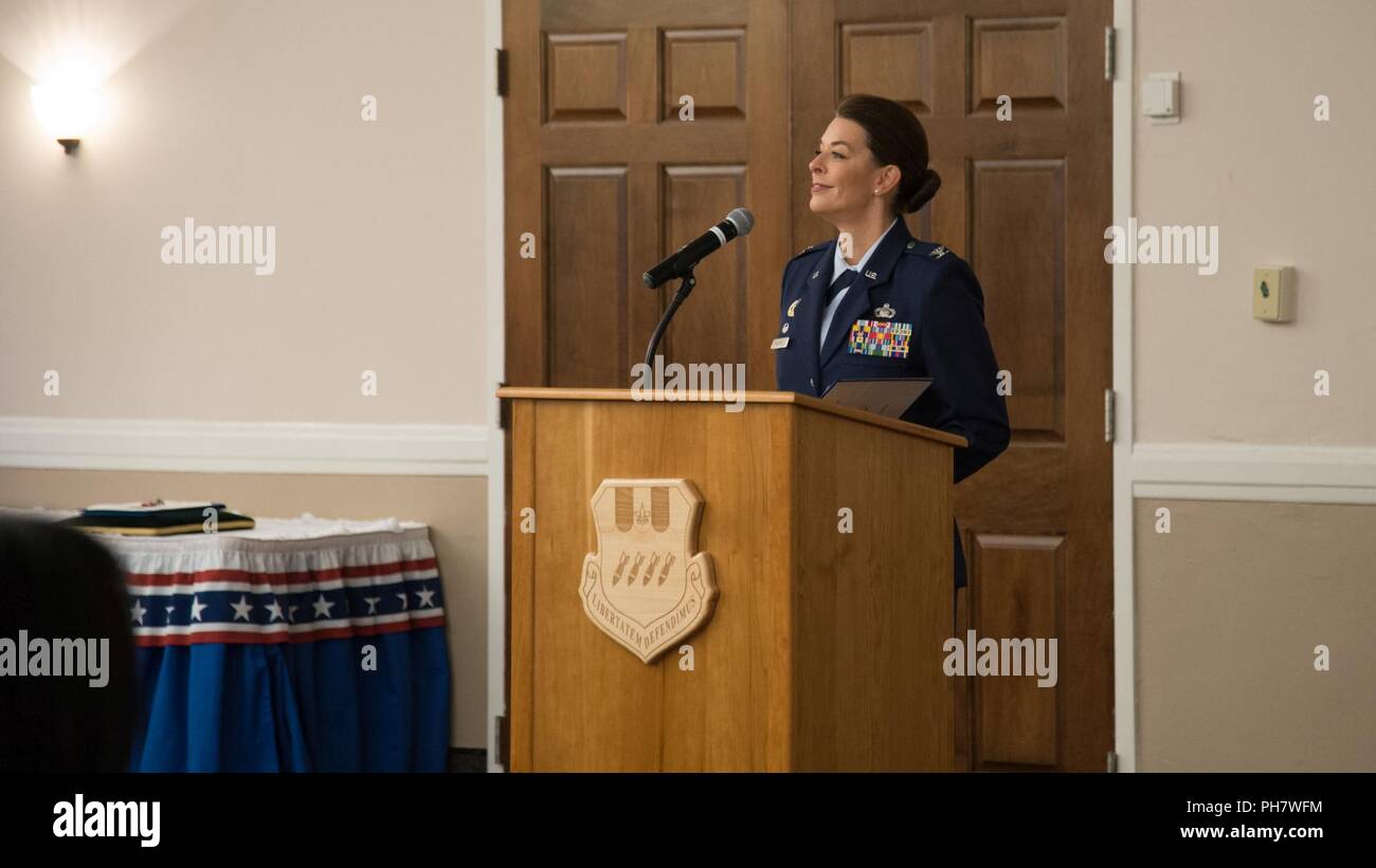 Maj Steven Green Jr, 2nd Contracting Squadron commander, assumes ...
