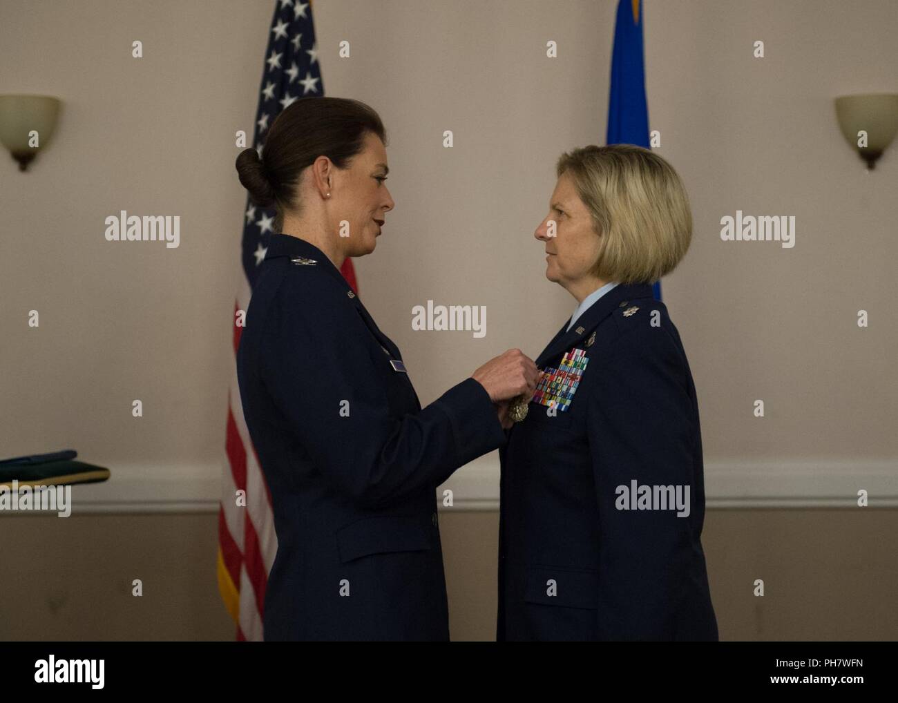 Maj Steven Green Jr, 2nd Contracting Squadron commander, assumes ...