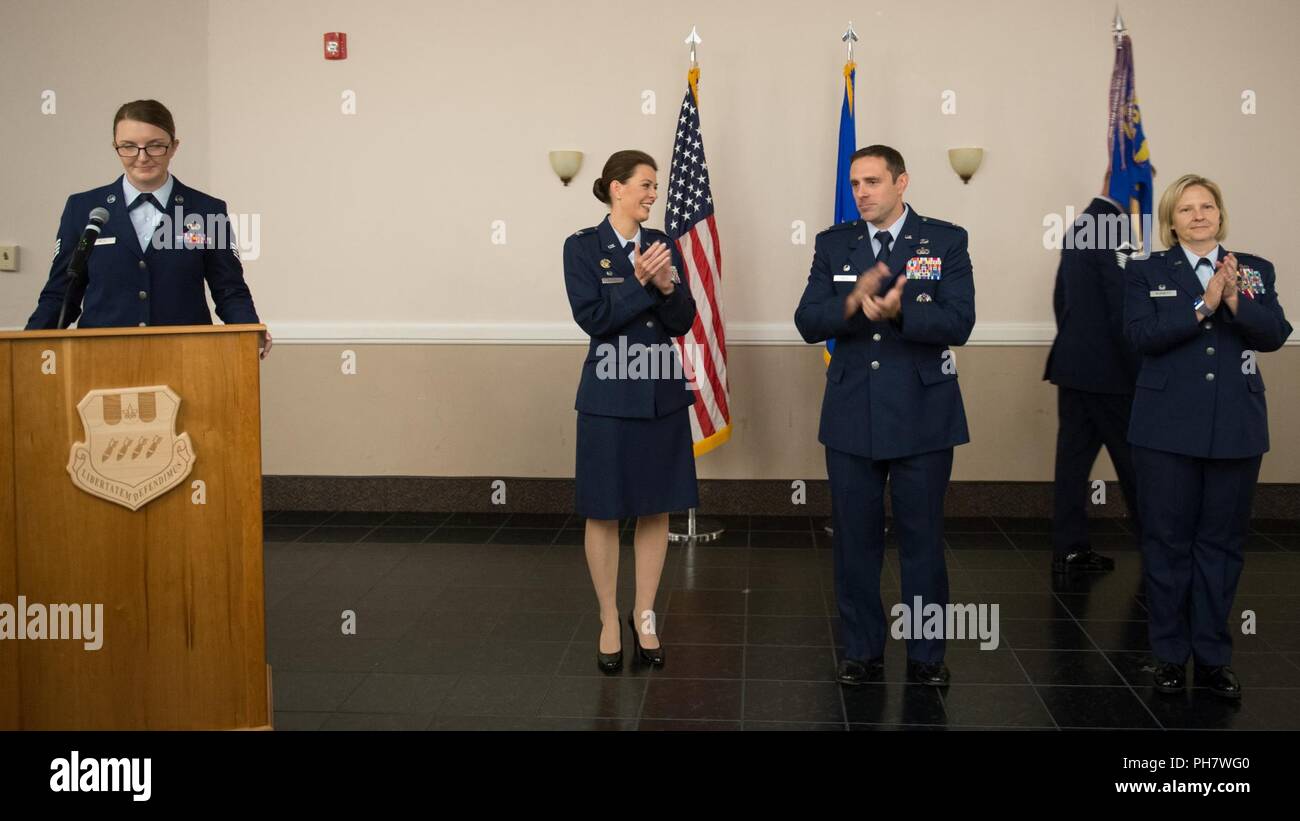 Maj Steven Green Jr, 2nd Contracting Squadron commander, assumes ...