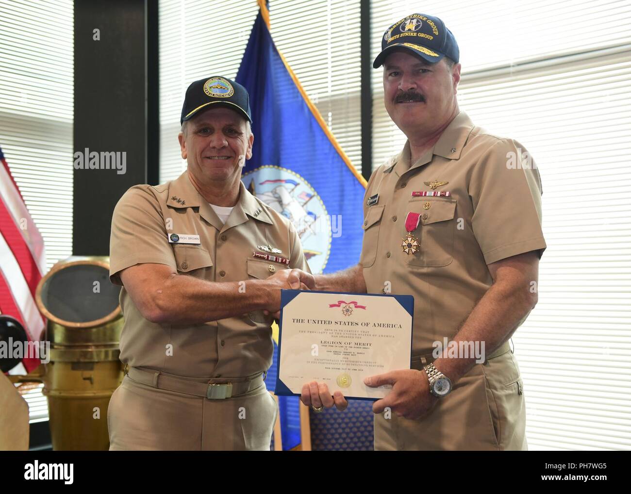 EVERETT, Wash. (June 29, 2018) Vice Adm. Rich Brown, commander Naval ...