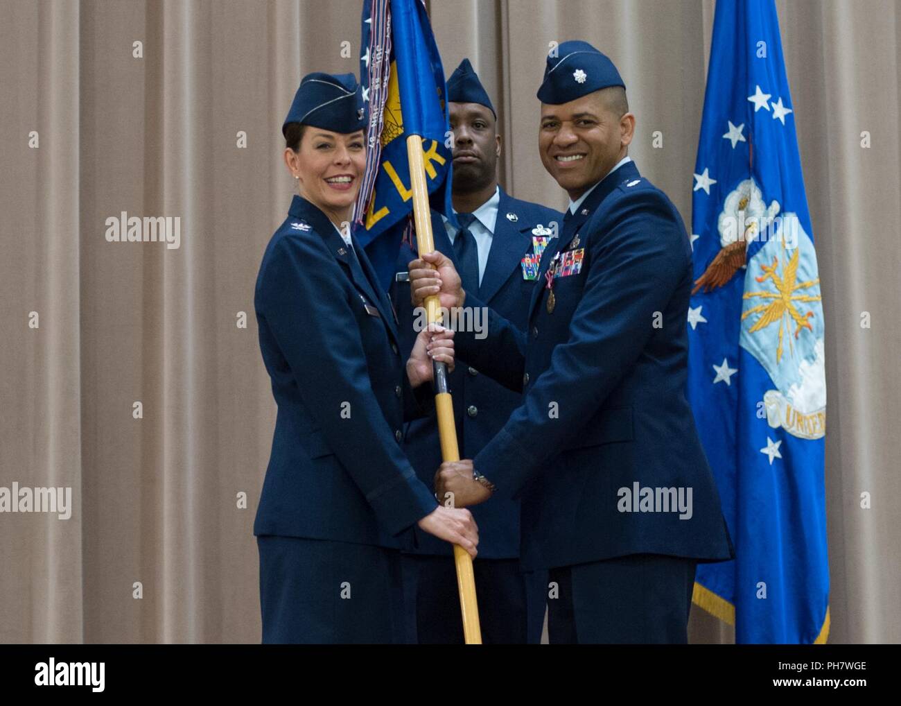 Lt. Col. Jennifer Neris, 2nd Logistics Readiness Squadron commander ...