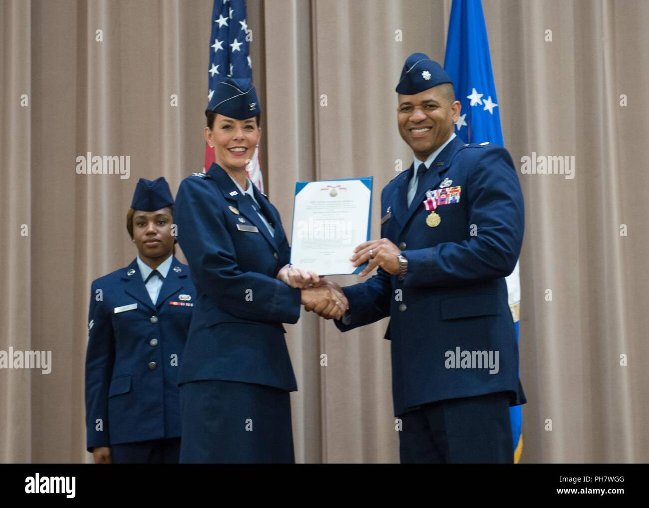 Lt. Col. Jennifer Neris, 2nd Logistics Readiness Squadron commander ...